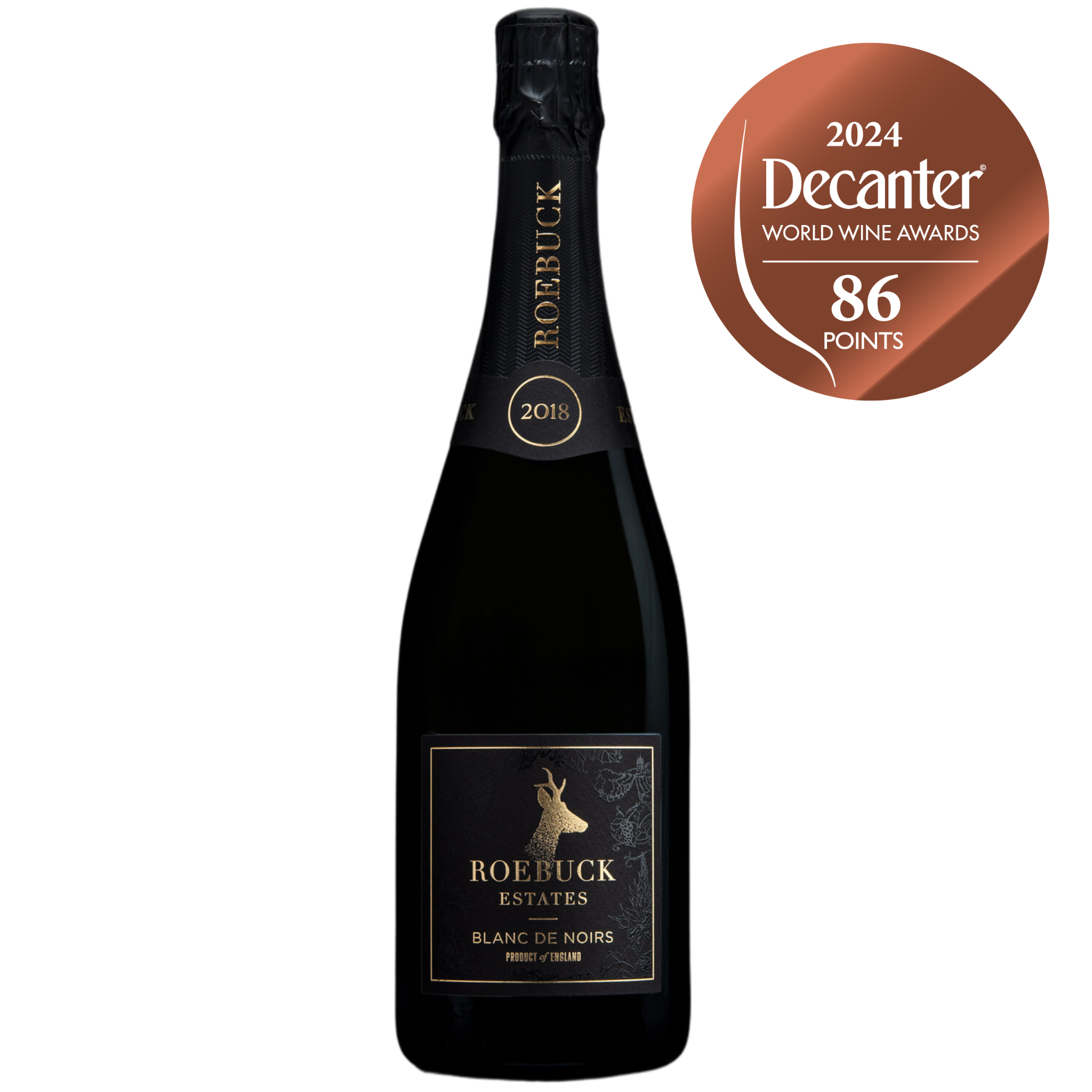 Roebuck Estates, Blanc de Noirs 2018 | Friarwood Wines & Spirits